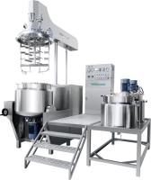 China 5.5kW 5000L Cosmetic Emulsifier Mixer Makeup Production Line for sale
