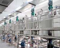 China 60 r/m 2000L Single Layer Mixing Tank For Liquid Products for sale