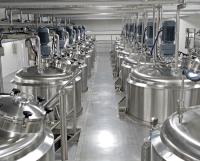 China 60 r/m 2000L Single Layer Mixing Tank For Liquid Products for sale