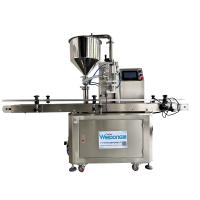 China Single Double Head High Speed Filling Machine SUS316 40 Bottles / Min for sale