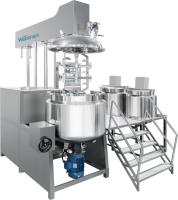 China Automated Cosmetic Emulsifier Mixer Double Shaft Easy Cleaning for sale