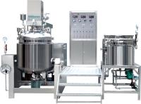 China Automated Cosmetic Emulsifier Mixer Double Shaft Easy Cleaning for sale