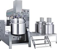 China 100-5000L Cosmetic Emulsifier Mixer Customized Dimension 2.2-30KW Power for sale
