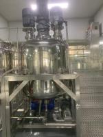 China 500-5000KG Cosmetic Emulsifier Mixing Vessels With PLC Control System for sale
