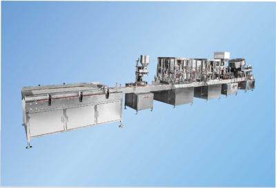 China 10-1200ml Robust Automated Filling Machine For Liquid Solvent Oil for sale