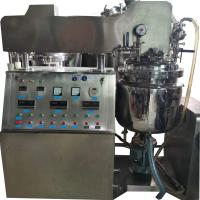 China Fixed Vacuum Mixer Emulsifier For Cosmetic Cream 10L Laboratory for sale