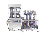 China Automatic Aerosol Filling Machine For 1 Inch Tank Diameter 35 73.85 310mm for sale