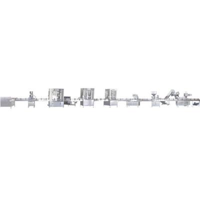 China Automatic Aerosol Filling Production Line For 1 Inch Tank Mouth Diameter 35mm 73.85mm 310mm for sale