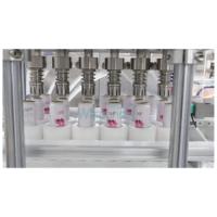 China High Accuracy Cosmetic Liquid Filling Machine 1 Year Warranty 70pcs / Min for sale