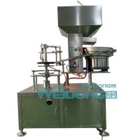 China High Accuracy Automated Filling Machine With Low Noise Level  4 Bottles / Min for sale