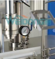 China Aerosol automatic liquid filling line 6.5m3/ Min Low Noise for sale