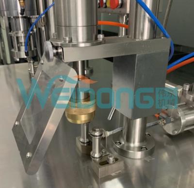 China 1 Year Warranty 50L aerosol Automated Filling Machine With ±1% Repeat Filling Accuracy for sale