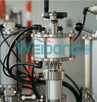 China SUS304 Aerosol Filling Machine Semi Automatic Body Sprays Perfume Safe To Operate for sale