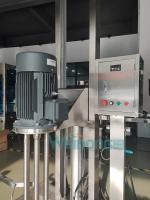 China 5L-2000L Cosmetic Emulsifier Mixer With 0.37kw-15kw Motor Portable Pneumatic Lifting for sale