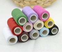 China 3000 Yards Black Color RTS 40s/2 Sewing Thread Perfect for Tents Jeans Leather Products for sale