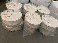 China Versatile adhesive RTS 13MM diameter coins with 30% nylon 70% polyester hook and loop for sale