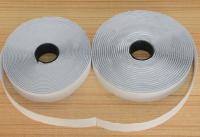 China 30mm Polyester Black and White Heat Resistant Self Adhesive Tape for Curtain Bags for sale