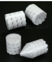 China 15MM 1000 pair piece pack diameter Eco-Friendly  Heat Resistance Self-Adhesive Dot 30% nylon 70% polyester hook and loop coins for sale