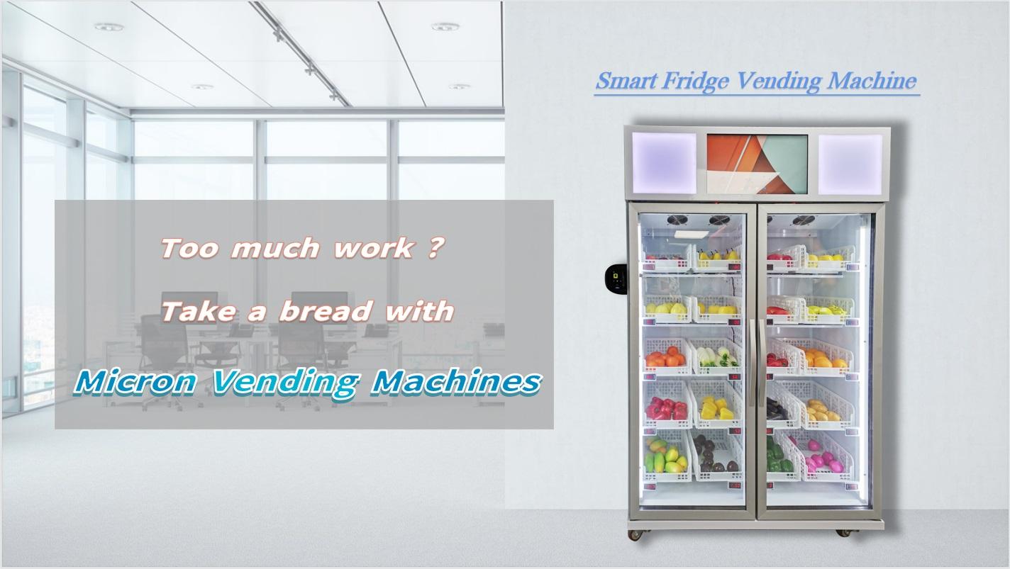 Micron smart fridge vending machine