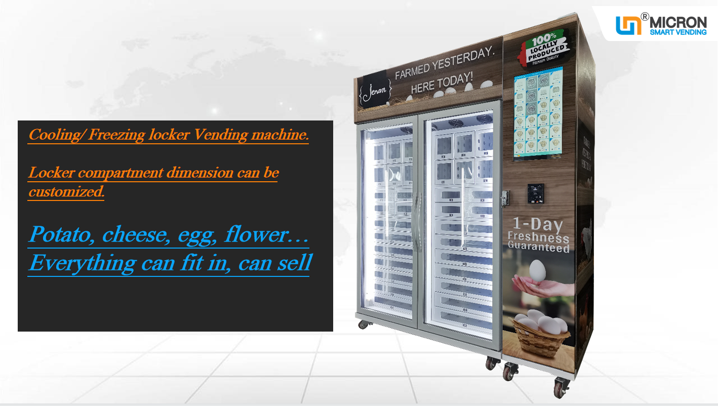 Micron smart vending machine