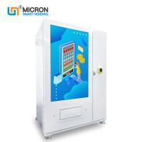 China 55 Inch Touch Screen Advertising  Vending Machine And Card Readers for sale