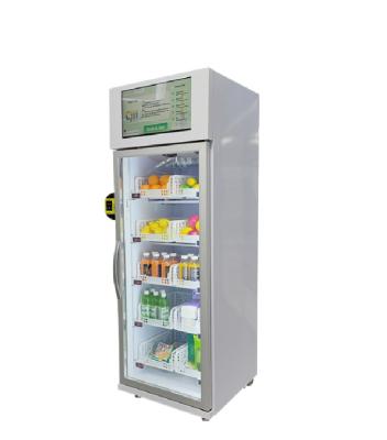 China Custom Vending Machine With Nayax Pax Card Reader For Snack Drink Food meal for sale