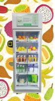 China Fresh Fruit Vegetable Farm Produce Vending Machine With Cooling System Touch Screen for sale