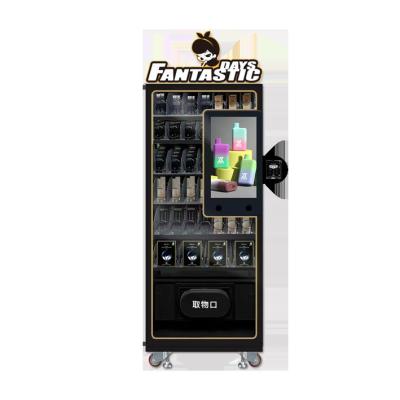 China 300 Capacity Floor Standing  Vending Machine With Full Glass Door for sale