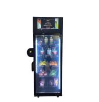 China 240V Smart Fridge for snack cold drink Vending Machine with nayax card reader for sale