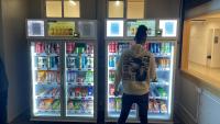 China Office Building Vending Unmanned Smart Vending Machine for sale