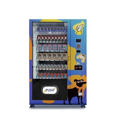 China commercial intelligent snack drink Vending Machine with card reader coin cash payments for sale