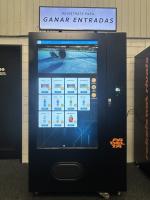 China Metal Frame Snack Food Vending Machine With Touch Screen And Customization Options for sale
