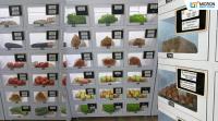 China Refrigerated Locker Vending Machine With Cash Payment And Room-Temperature Option for sale