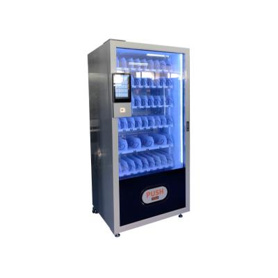 China Customize Color Snack Food Vending Machine With Touch Screen 10 Inch And MDB / RS232 Protocol for sale