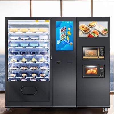 China Healthy Options Snack Food Vending Machine With Cooling System 3-20°C And Touch Screen 21.5 Inch for sale