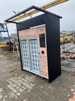 China Max.42 Merchandise Variety And 6-10 KWh Per Day Electricity Consumption Locker Vending Machine For Desserts for sale