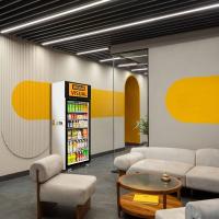 China Double-glass Door Smart Fridge Vending Machine W66*D68*H198cm For Cooling System -22C-20C/3-20°C for sale