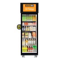 China 5 Trays Capacity Smart Fridge Vending Machine For Enhanced Customer Experience And Effortless Shopping for sale