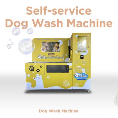 China Hygienic Dog Washing At Your Fingertips Customize Vending Machine W2000*D663*H1800 Mm With Shampoo Options for sale