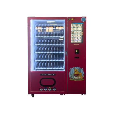 China User-Friendly Trading Cards Vending Machine With 24V Electric Heating Defogging Glass Door And Credit Card Payment System for sale