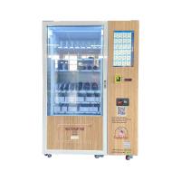 China 24/7 Profitable Sausage Vending Machine With Shelf Life Management Coin Banknote Operated for sale