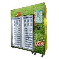 China Farm Fresh 24/7 Locker Vending Machine With Automated Cooling And Contactless Payment for sale