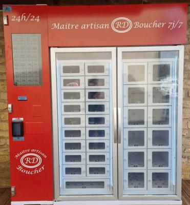 China Convenient Eggs Vending Machine Android 11 OS 3-20 C Refrigeration For Your Business Needs for sale