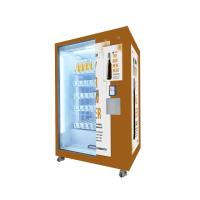China White Black Or Custom Color And Sticker ID Card Payment System Beer Vending Machine for sale