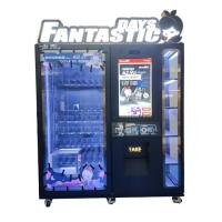 China 7 Floors* 12 Slots Capacity Toy Vending Machine Strip Lights for Eye-Catching Design for sale
