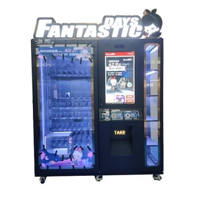 China 7 Floors* 12 Slots Capacity Toy Vending Machine Strip Lights for Eye-Catching Design for sale