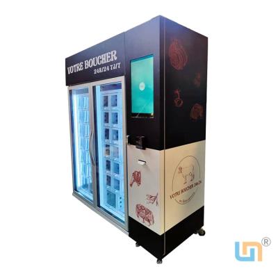 China 21.5 Inch Touch Screen Locker Vending Machine With Metal Frame Customizable Sticker for sale