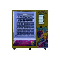 China Pokémon Vending Machine Customized Graphics Nayax Card Reader Spanish UI for European Market for sale