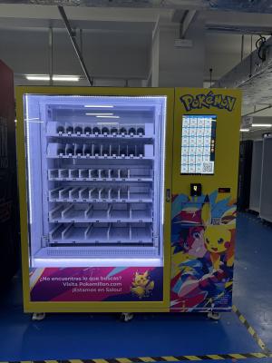 China Convenient Shopping Experience Brazil Pokemon Vending Machine with Customizable Stickers for sale