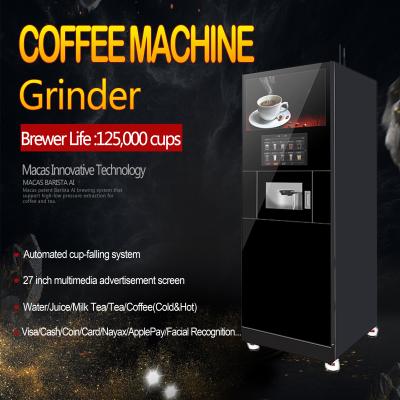 China Fully Automatic Coffee Vending Machine with Remote Management for sale